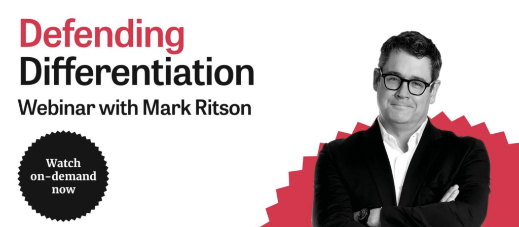 Defending Differentiation By Mark Ritson - First The Trousers